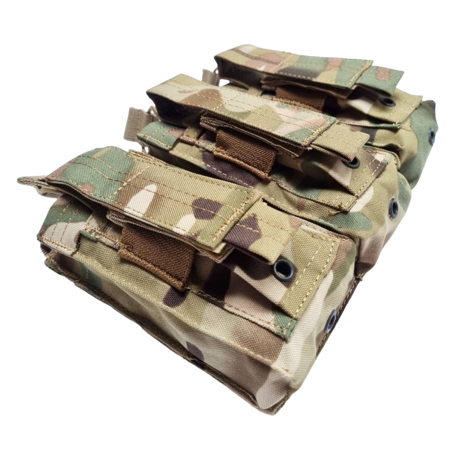 SHS - 22089 AK/9mm TRIPLE OPEN-TOP MAG POUCH